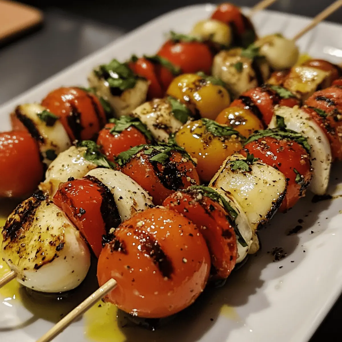 Easy Caprese Skewers: Delicious Recipe with Fresh Flavor