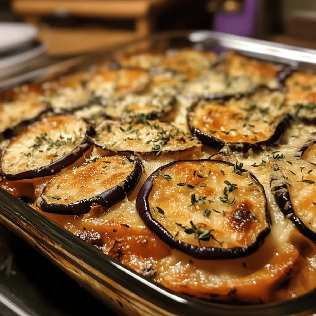 Irresistible Crispy Eggplant and Halloumi Bake You'll Love