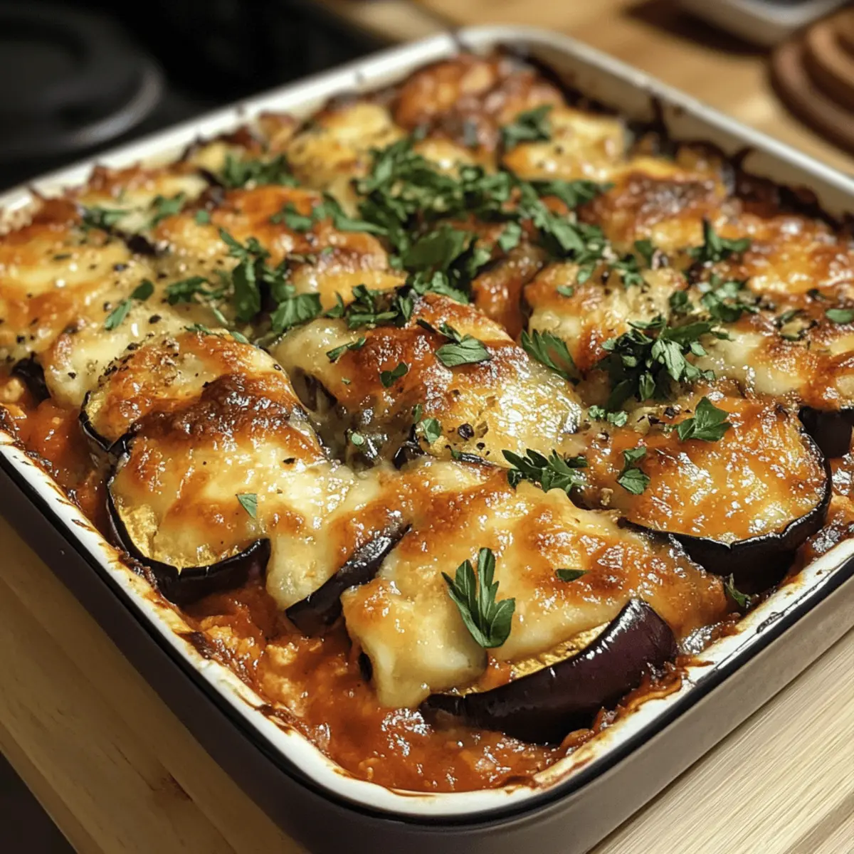 Irresistible Crispy Eggplant and Halloumi Bake You'll Love