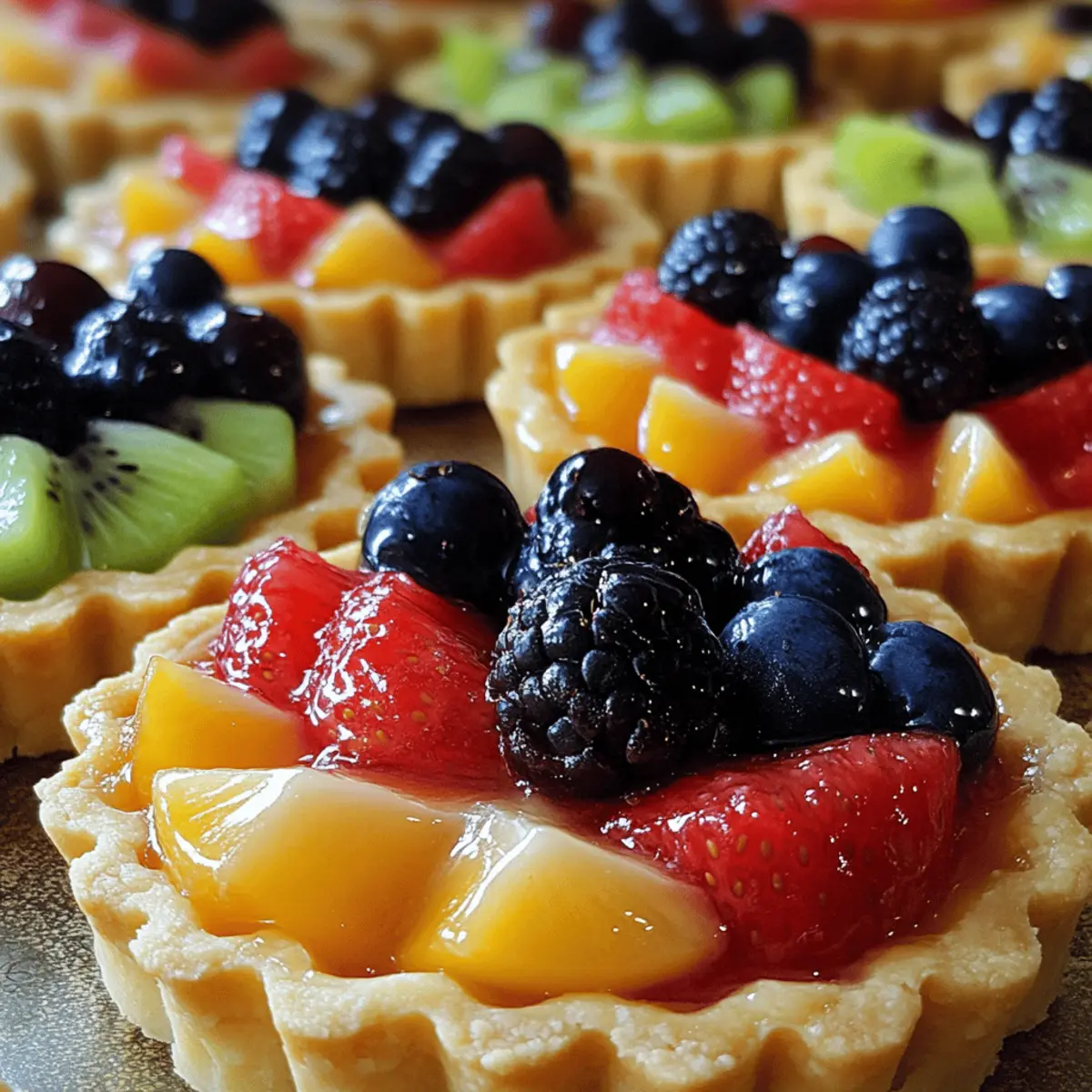 Irresistible Delicious Mini Fruit Tartlets: Homemade Delight