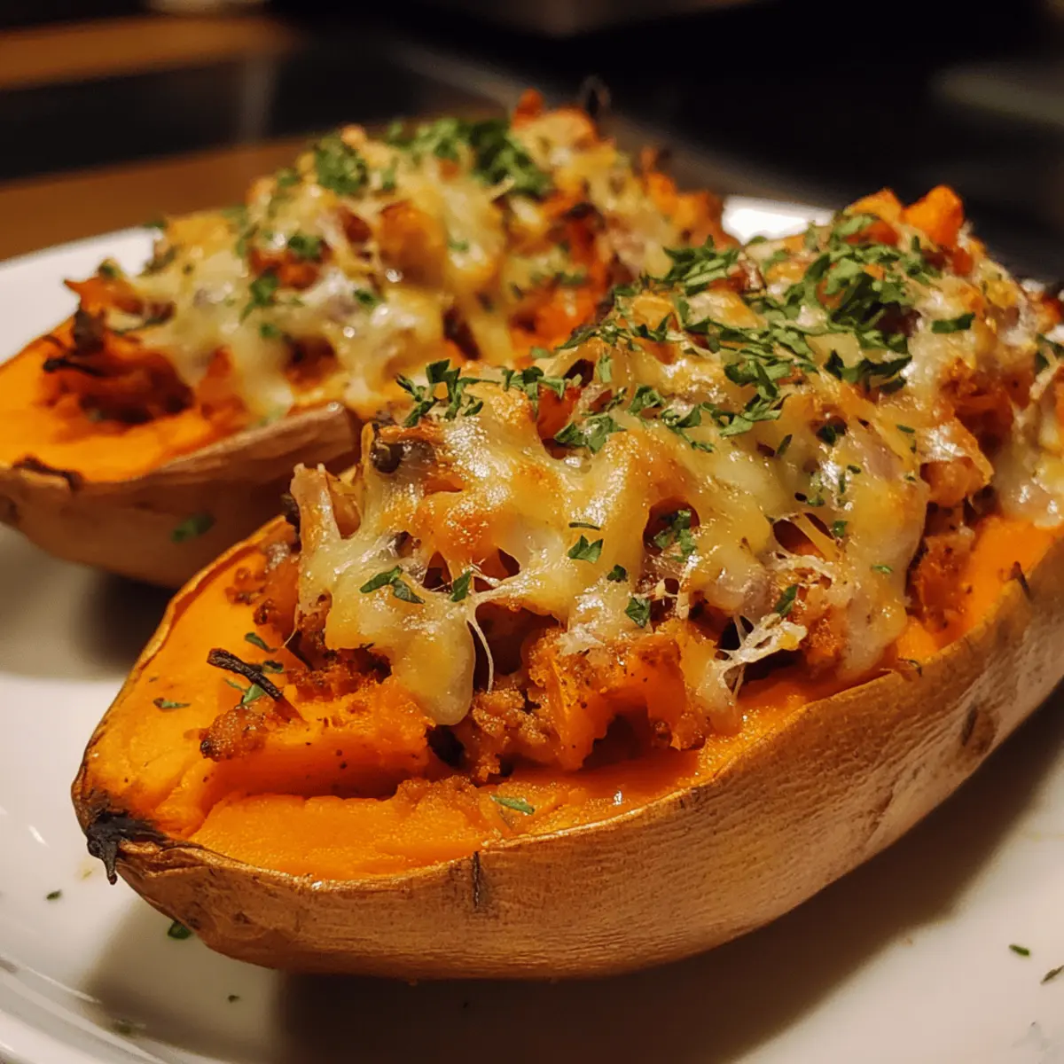 Easy Stuffed Sweet Potatoes: Ultimate Creamy Comfort in Minutes