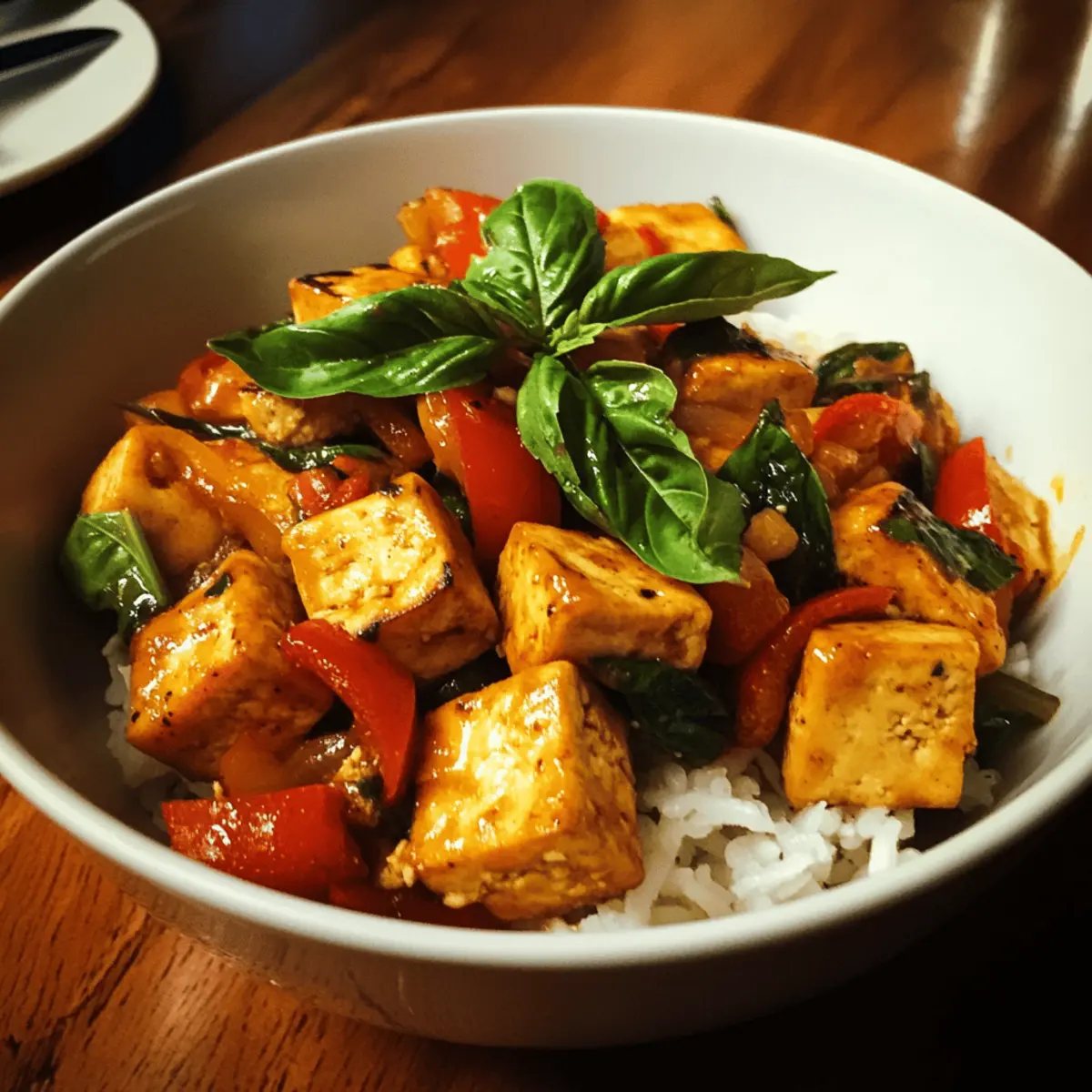 Ultimate Delicious Thai Basil Tofu Stir Fry – Crispy Comfort