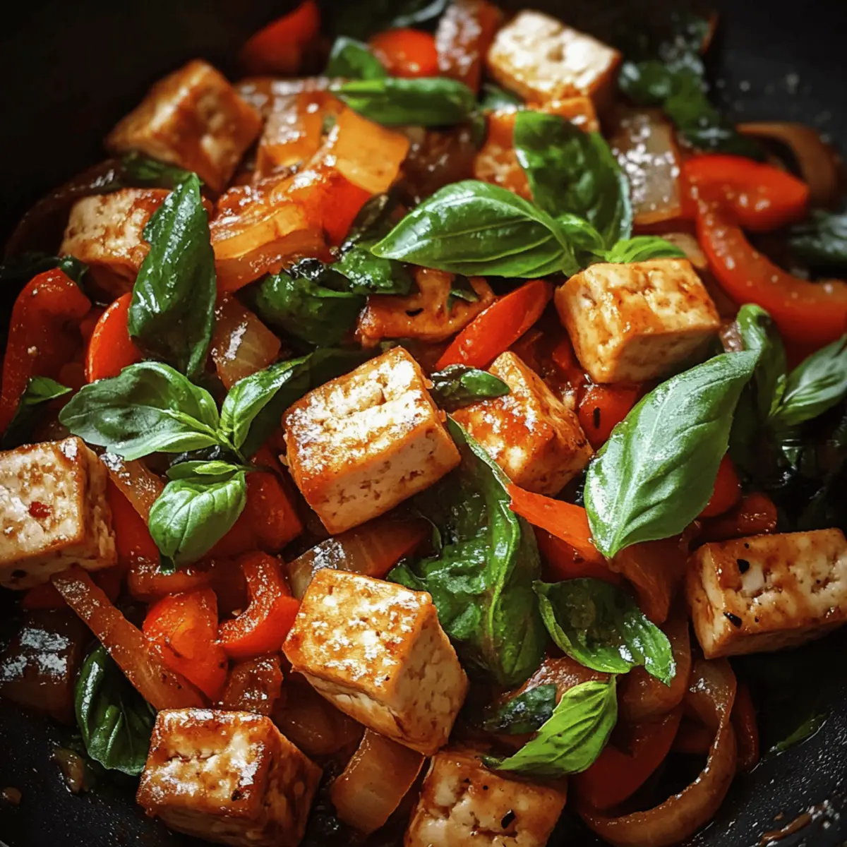 Ultimate Delicious Thai Basil Tofu Stir Fry – Crispy Comfort