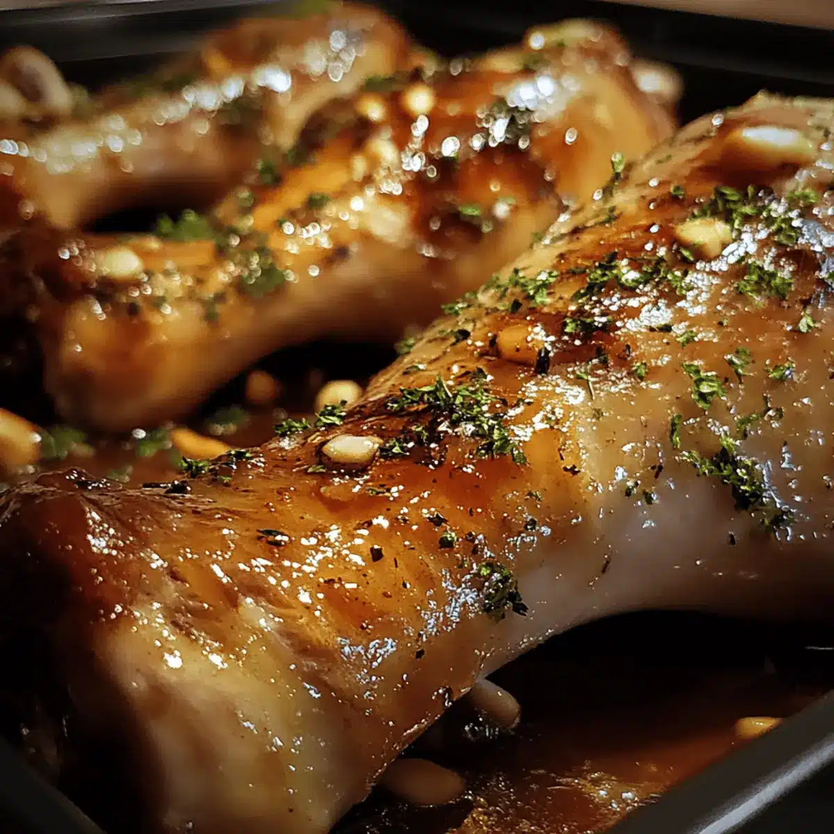 Irresistible Christmas Maple Glazed Turkey Legs for Juicy Bliss
