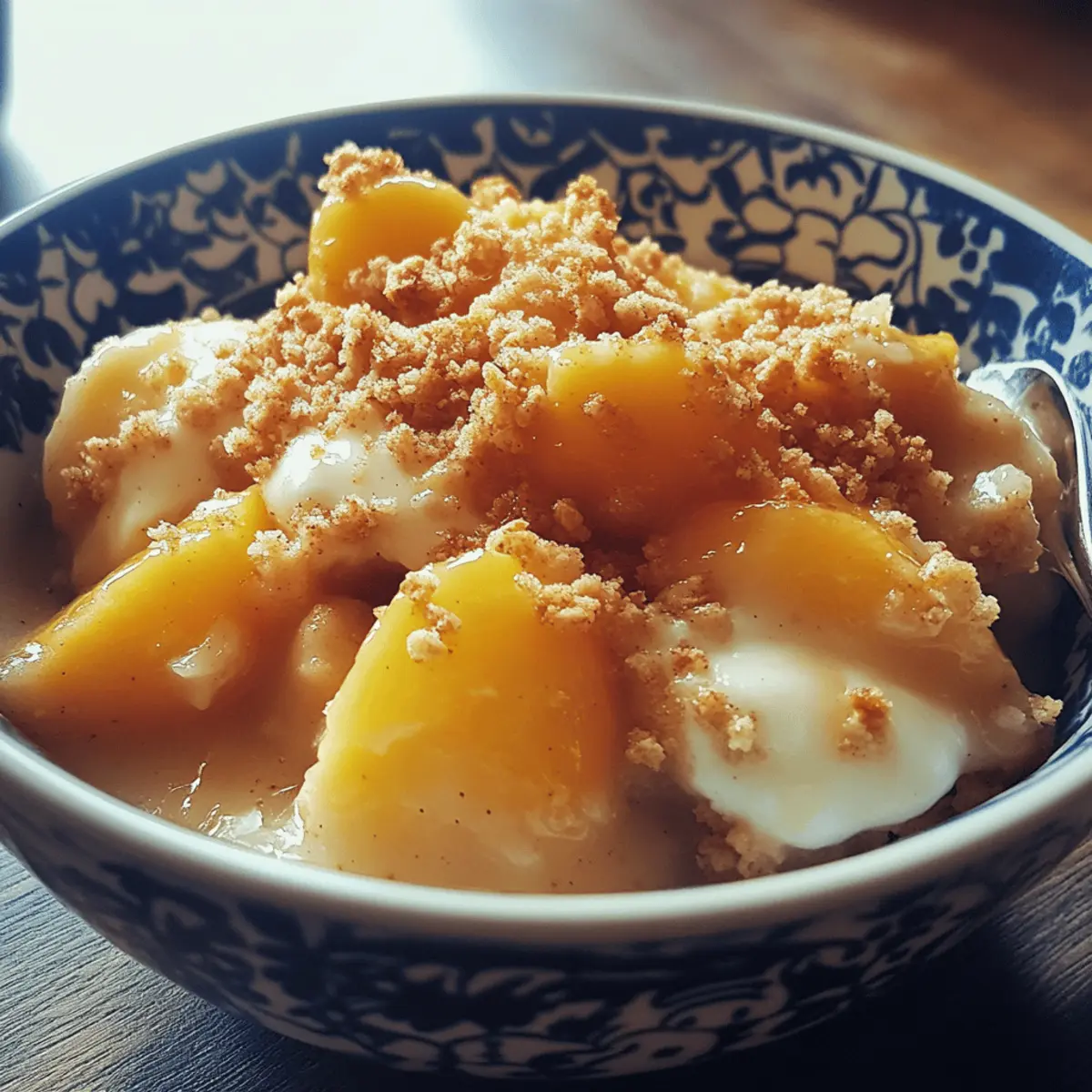 Ultimate Delicious Peach Vanilla Crisp for Juicy Summer Bliss