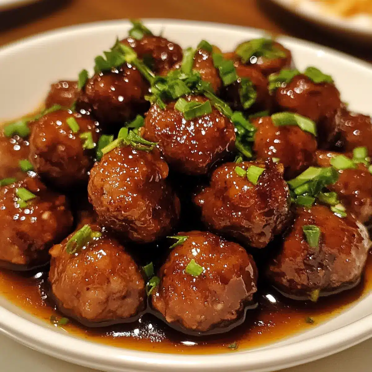 Easy Honey Garlic Meatballs with a Juicy, Mouthwatering Twist