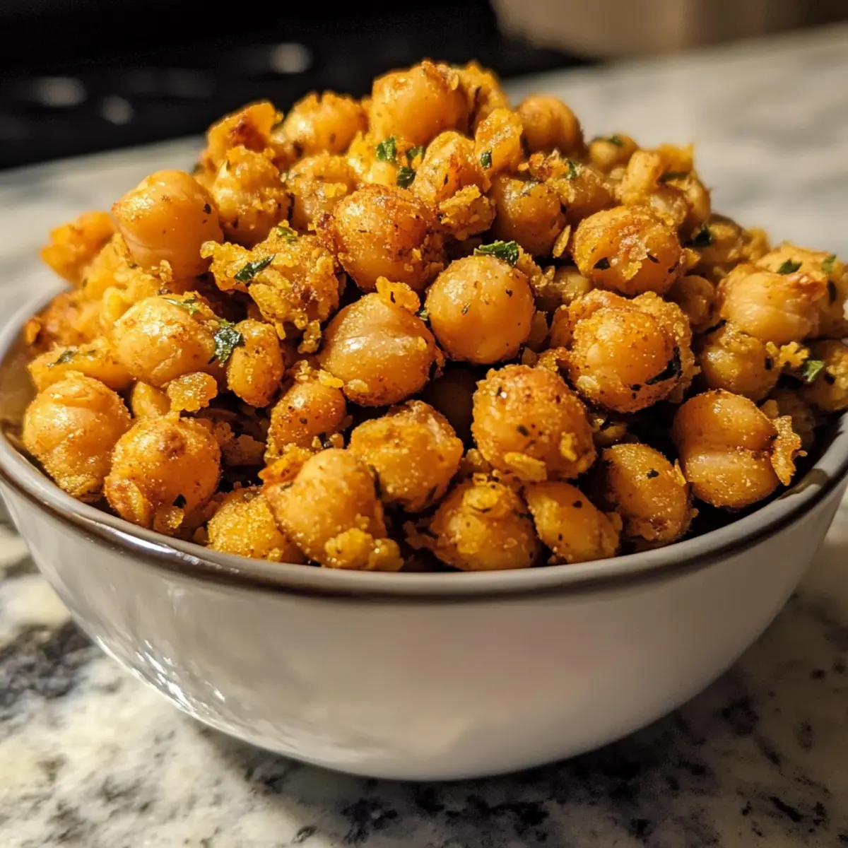 Easy Zesty Chickpea Snack Clusters: Crunchy, Bold & Addictive