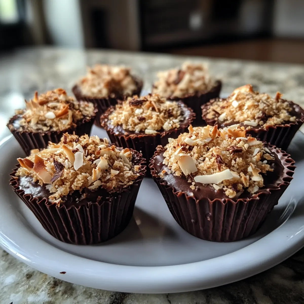 Irresistible Chocolate Coconut Crumble Cups You’ll Love Making