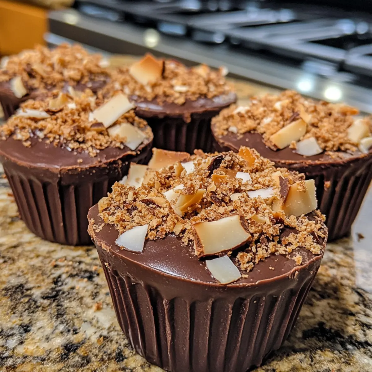 Irresistible Chocolate Coconut Crumble Cups You’ll Love Making