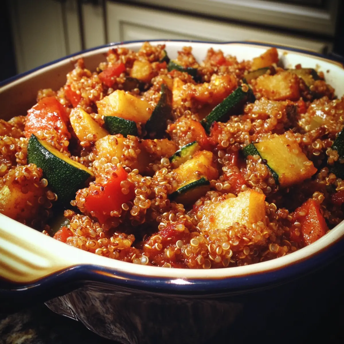 Ultimate Comforting Crispy One-Pot Quinoa and Veggie Bake Recipe