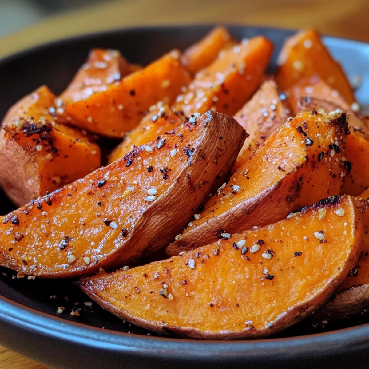 Ultimate Irresistible Crispy Roasted Sweet Potato Wedges