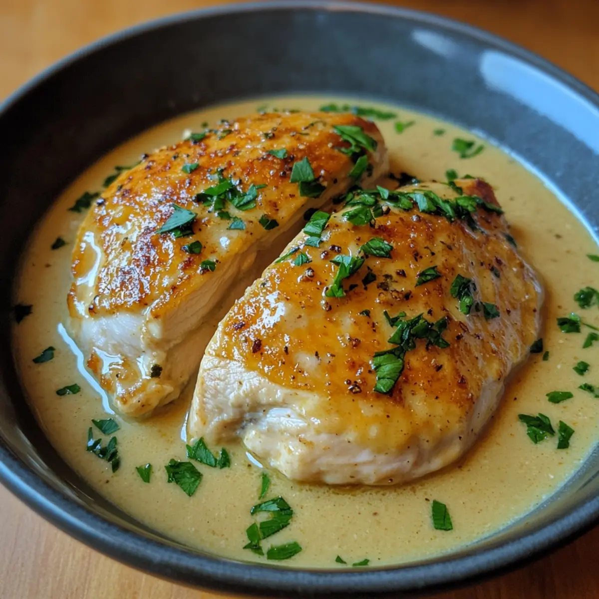 Easy Delicious Instant Pot Chicken with Gentle Egg Sauce Recipe