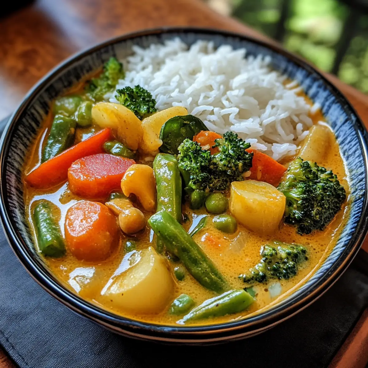 Easy, Delicious Thai Coconut Curry Vegetables with Creamy Bliss