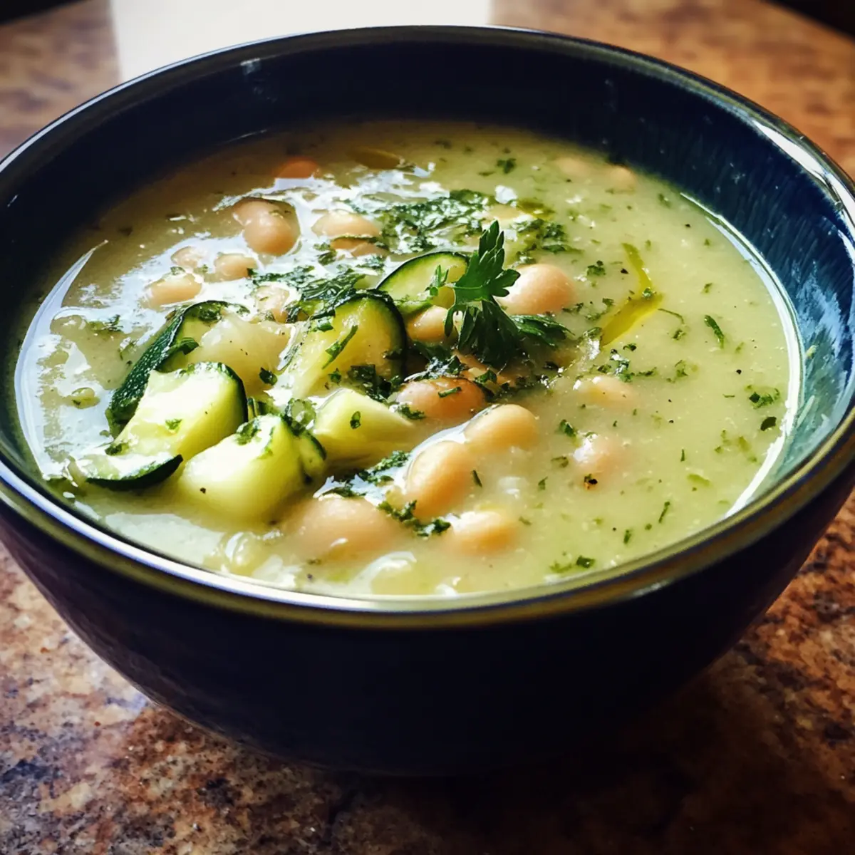 Ultimate Velvety Creamy Zucchini & White Bean Soup – Comforting